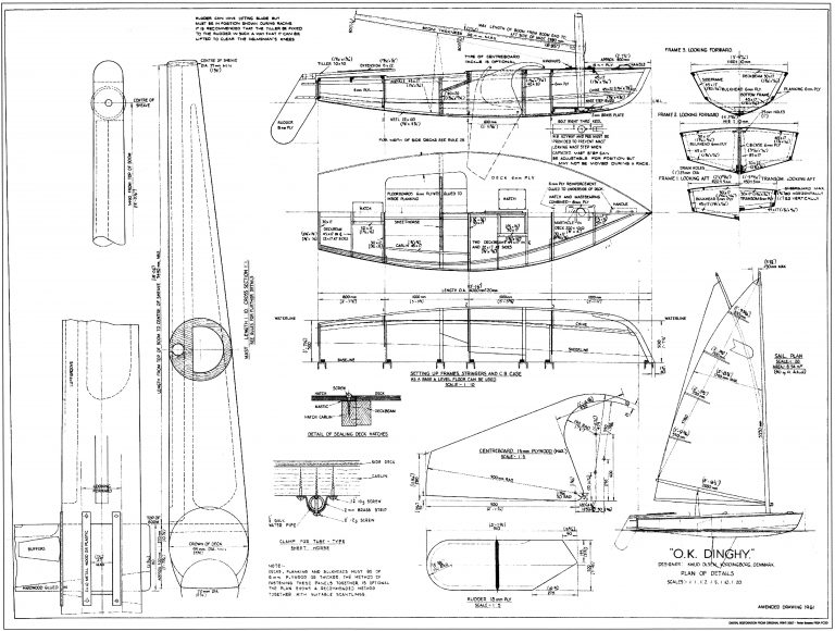 OK Dinghy Plan001 – United States OK Dinghy Racing Association